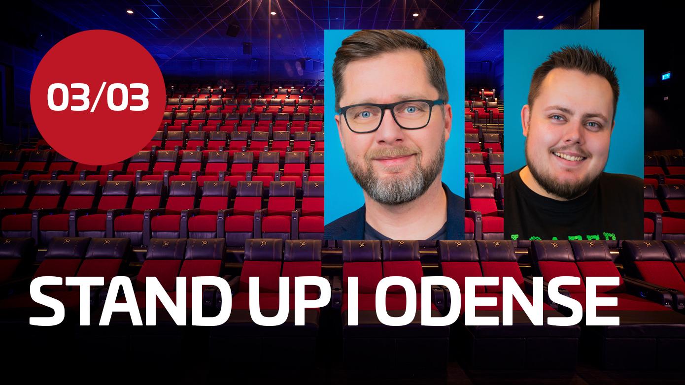 Stand up i Odense: Lasse Rimmer & Phillip Devantier | Nordisk Film ...